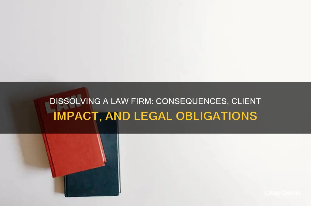 Dissolving A Law Firm: Consequences, Client Impact, And Legal ...