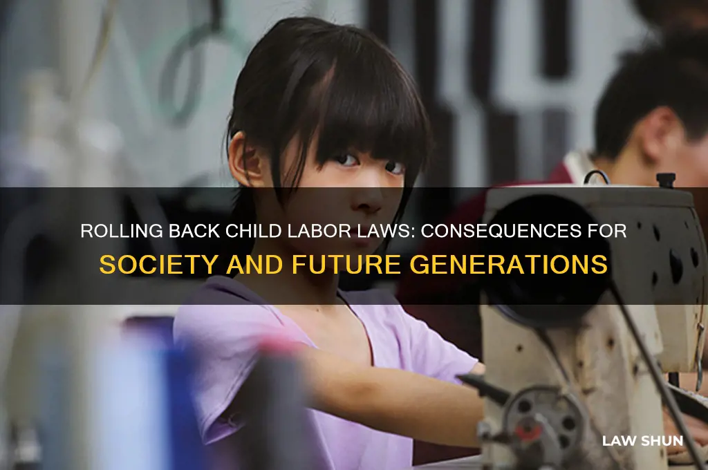 Rolling Back Child Labor Laws: Consequences For Society And Future ...