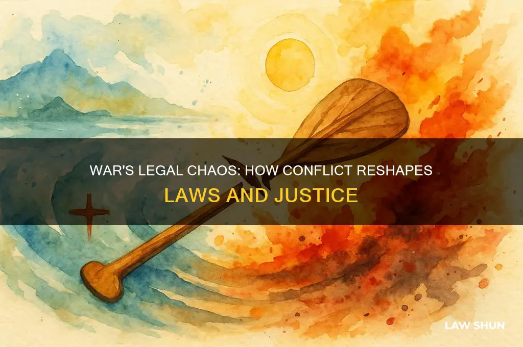 War's Legal Chaos: How Conflict Reshapes Laws And Justice | LawShun