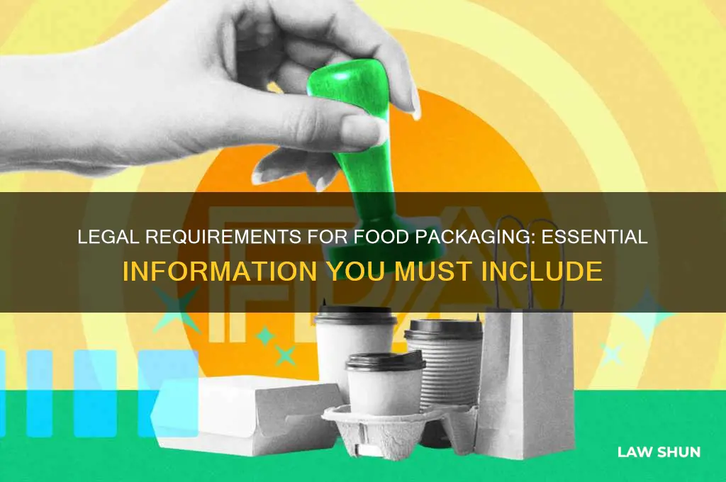 Legal Requirements For Food Packaging: Essential Information You Must ...