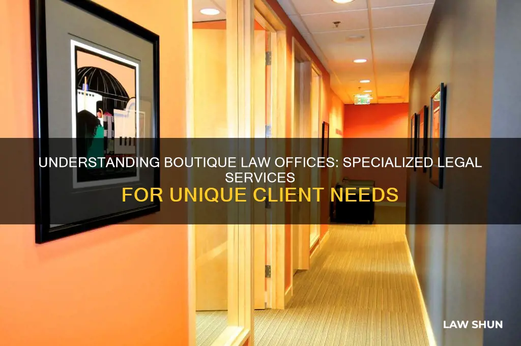 Understanding Boutique Law Offices: Specialized Legal Services For ...