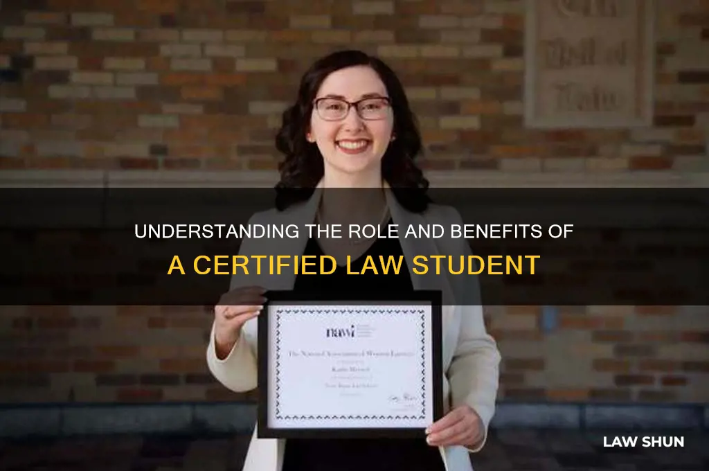 Understanding The Role And Benefits Of A Certified Law Student | LawShun