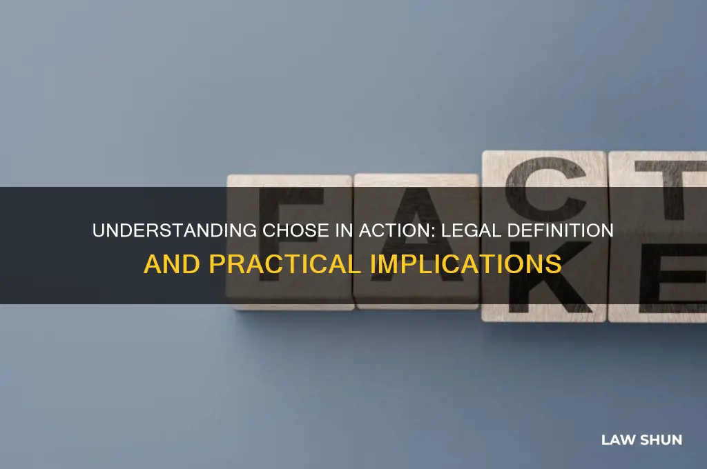 Understanding Chose In Action: Legal Definition And Practical ...