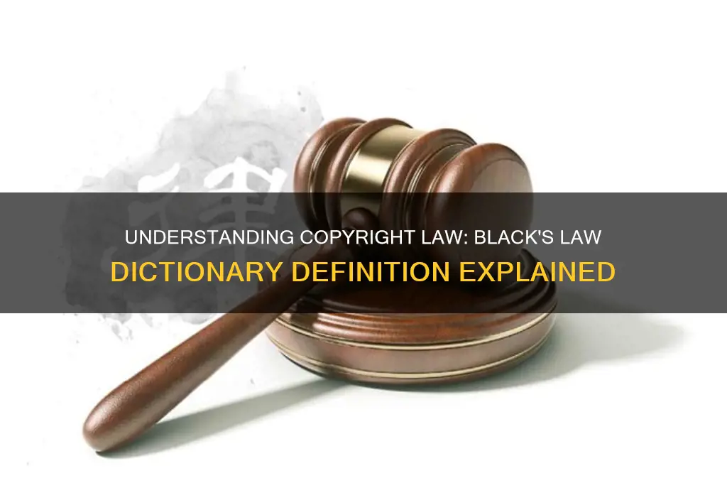 Understanding Copyright Law: Black's Law Dictionary Definition ...