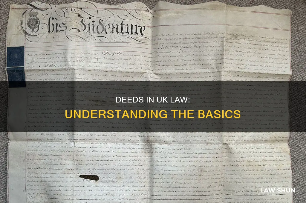 Deeds In Uk Law: Understanding The Basics | LawShun