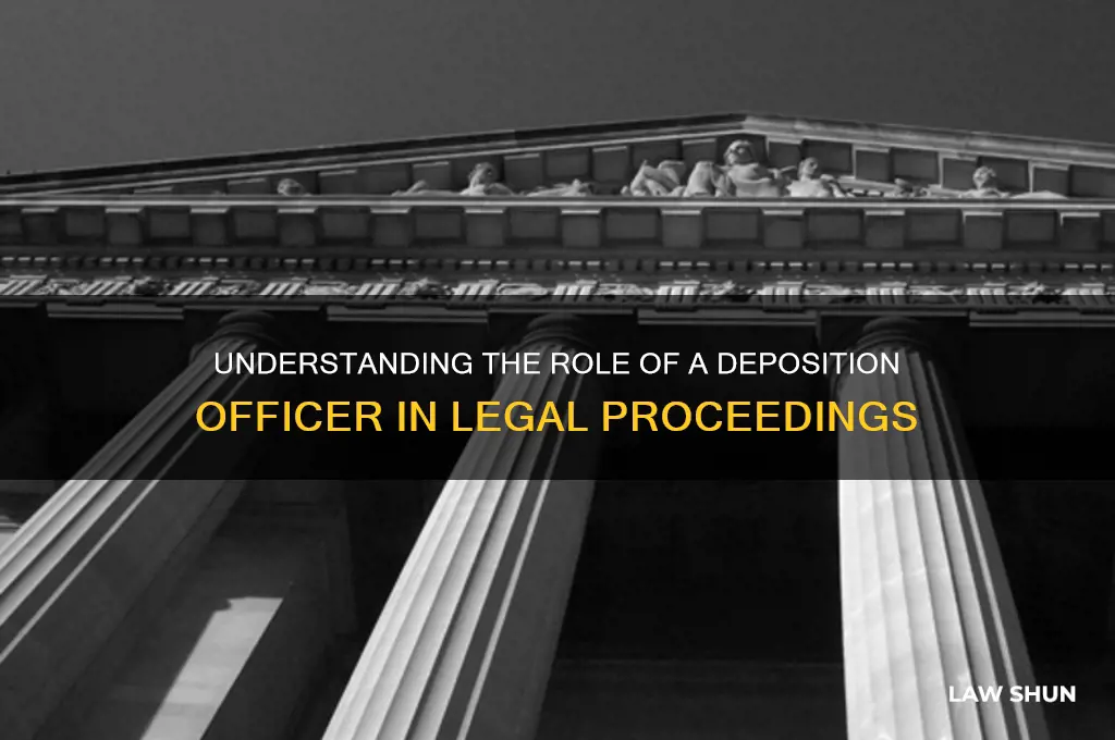 Understanding The Role Of A Deposition Officer In Legal Proceedings ...