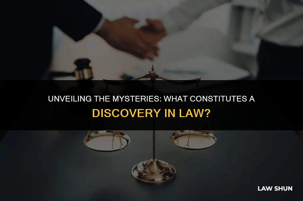 Unveiling The Mysteries: What Constitutes A Discovery In Law? | LawShun