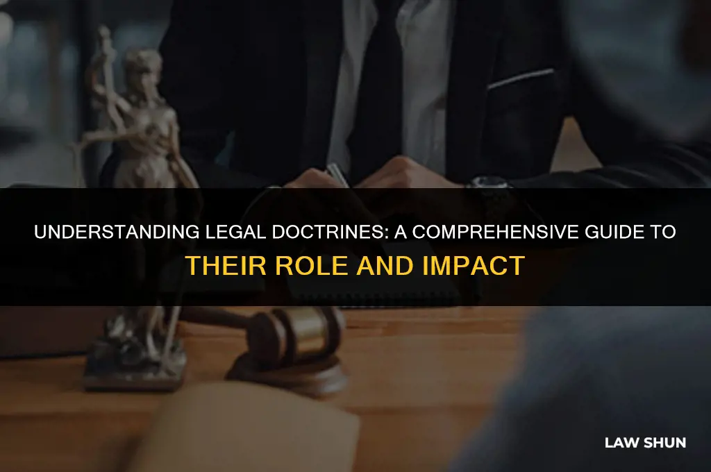 Understanding Legal Doctrines: A Comprehensive Guide To Their Role And ...