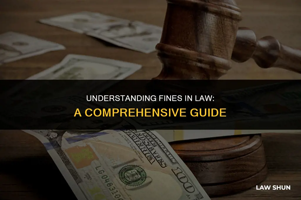 Understanding Fines In Law: A Comprehensive Guide | LawShun