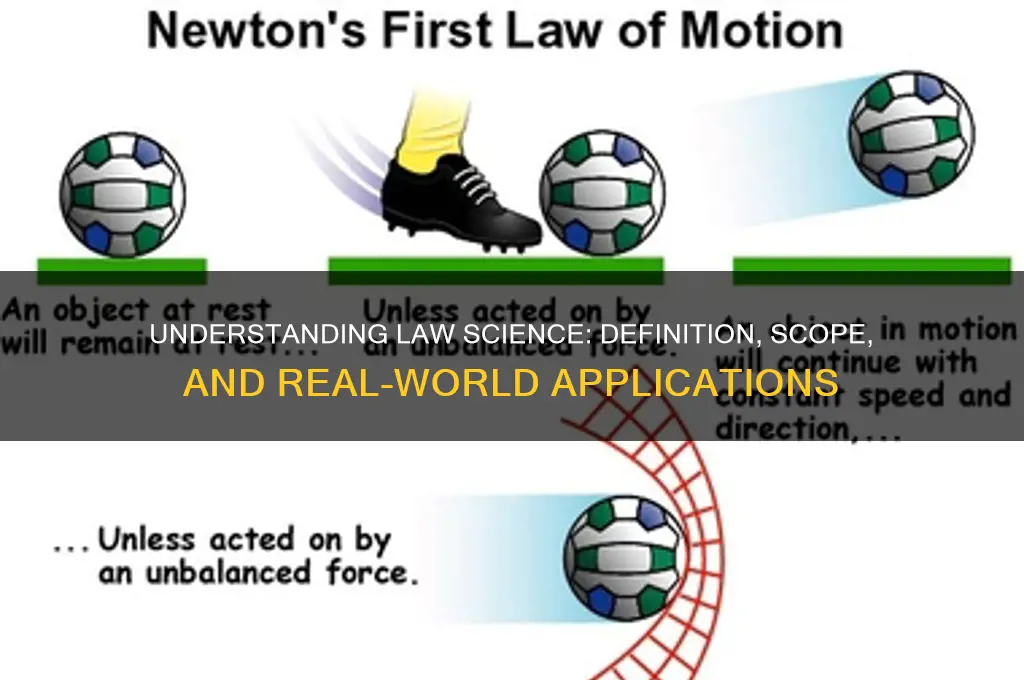 Understanding Law Science: Definition, Scope, And Real-World ...