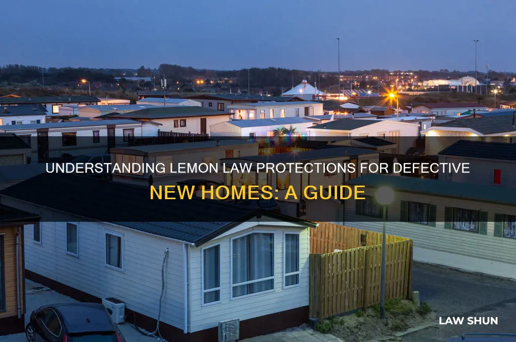 Understanding Lemon Law Protections For Defective New Homes: A Guide ...