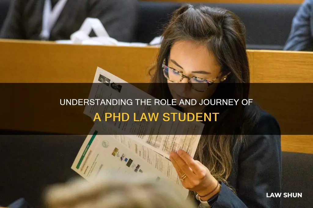 Understanding The Role And Journey Of A Phd Law Student | LawShun