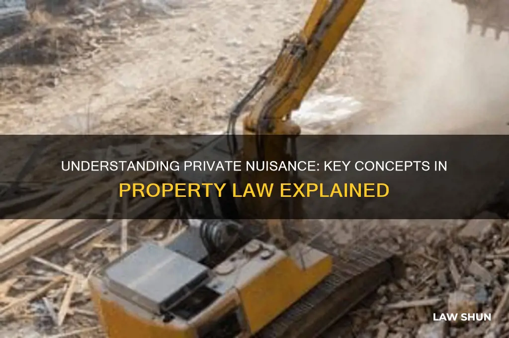 Understanding Private Nuisance: Key Concepts In Property Law Explained ...