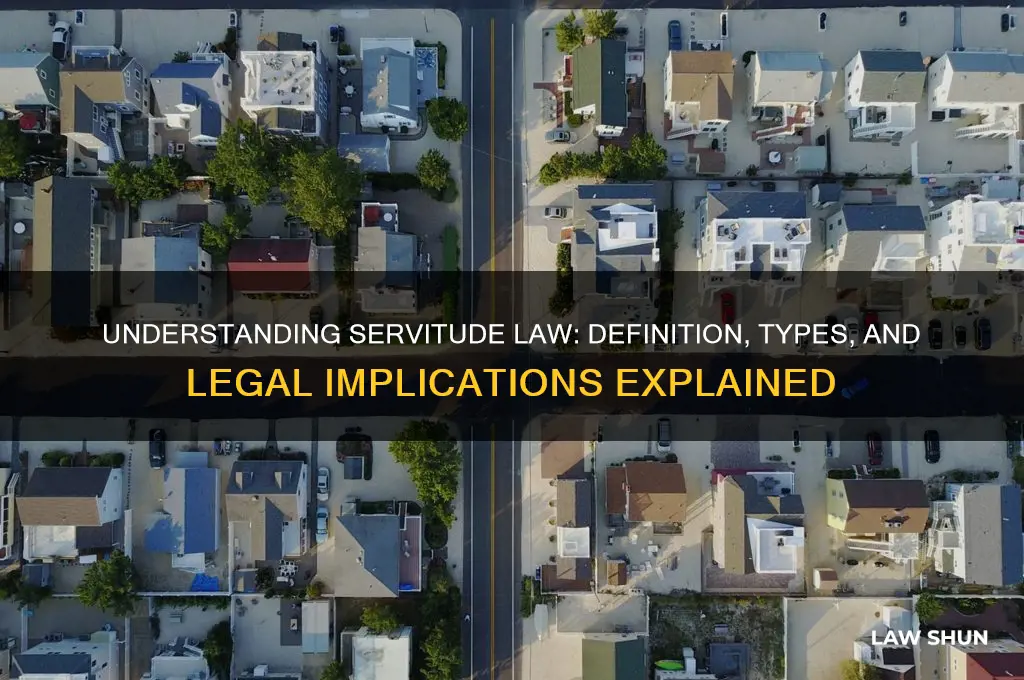 Understanding Servitude Law: Definition, Types, And Legal Implications ...