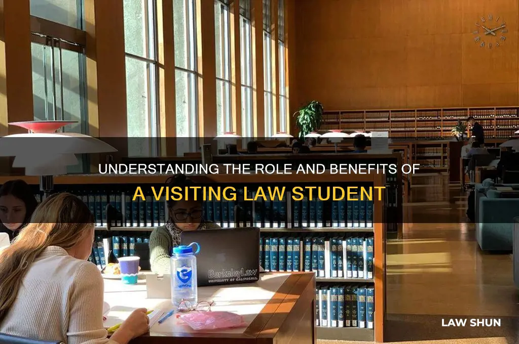 Understanding The Role And Benefits Of A Visiting Law Student | LawShun