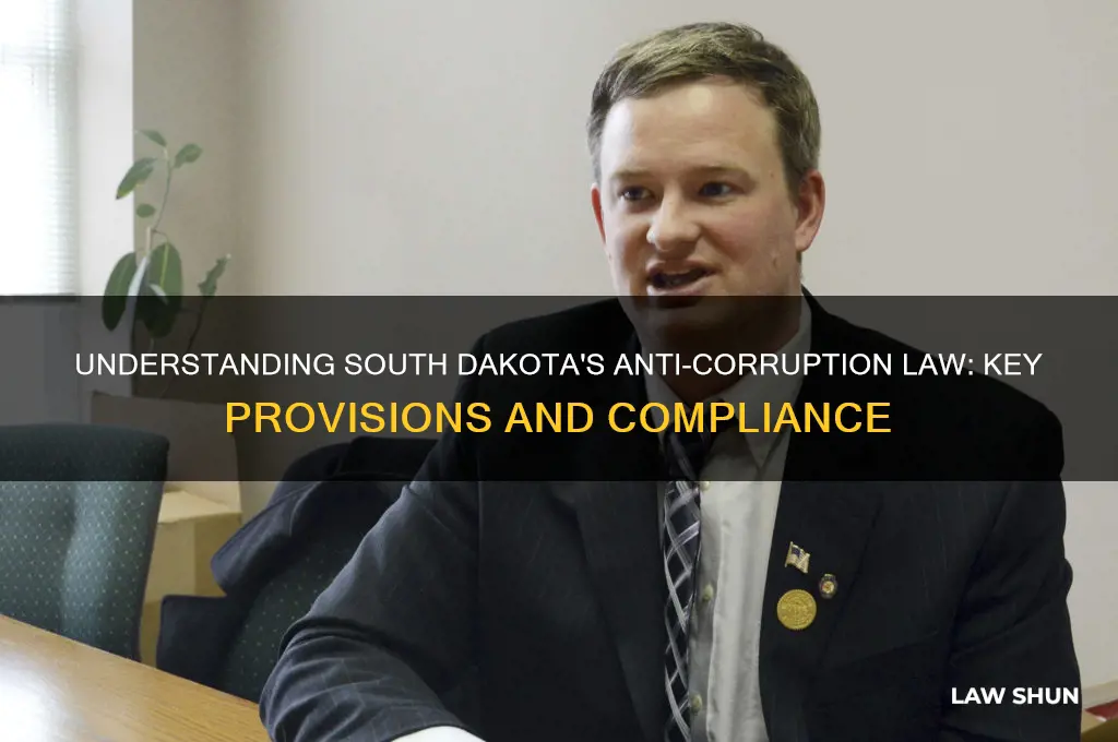 Understanding South Dakota's Anti-Corruption Law: Key Provisions And ...