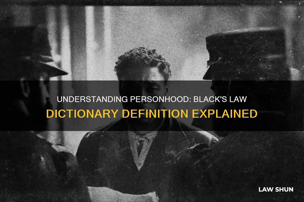 Understanding Personhood: Black's Law Dictionary Definition Explained ...