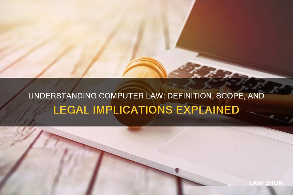 Understanding Computer Law: Definition, Scope, And Legal Implications ...