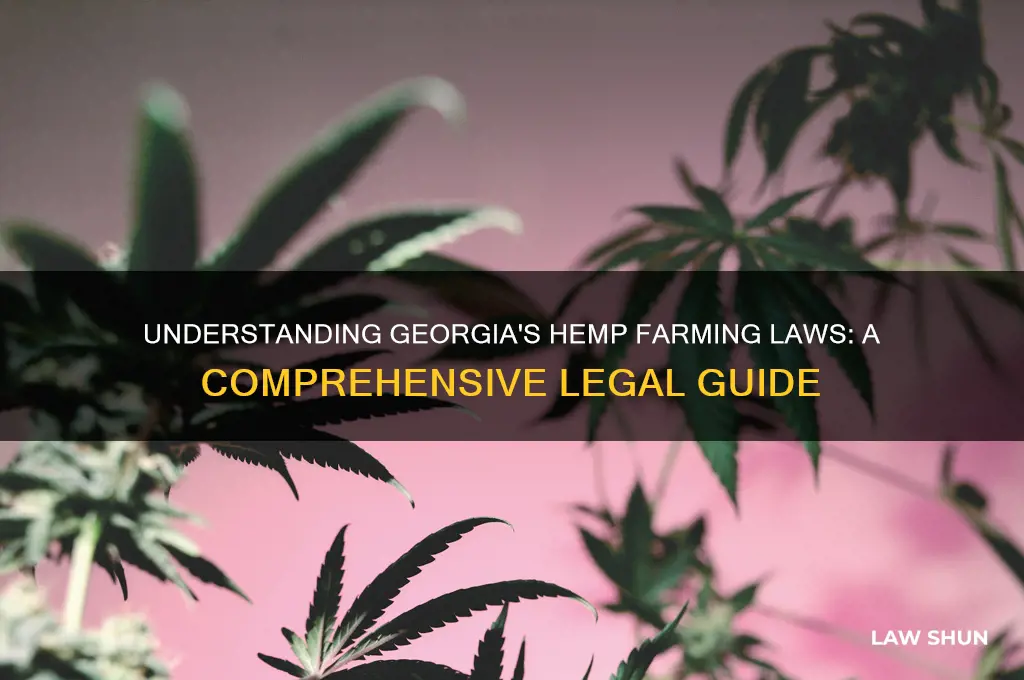 Understanding Georgia's Hemp Farming Laws: A Comprehensive Legal Guide ...