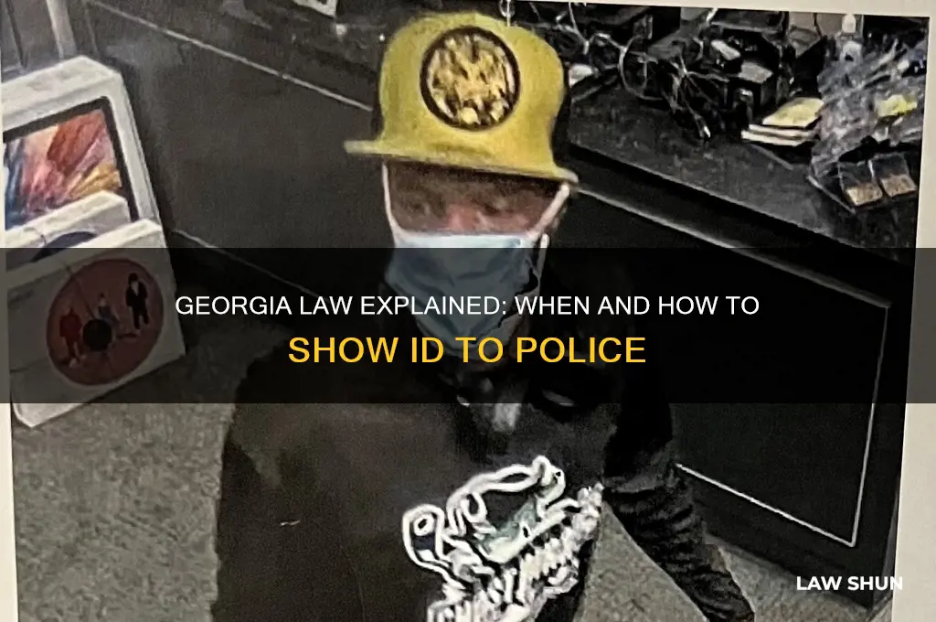 Georgia Law Explained: When And How To Show Id To Police | LawShun