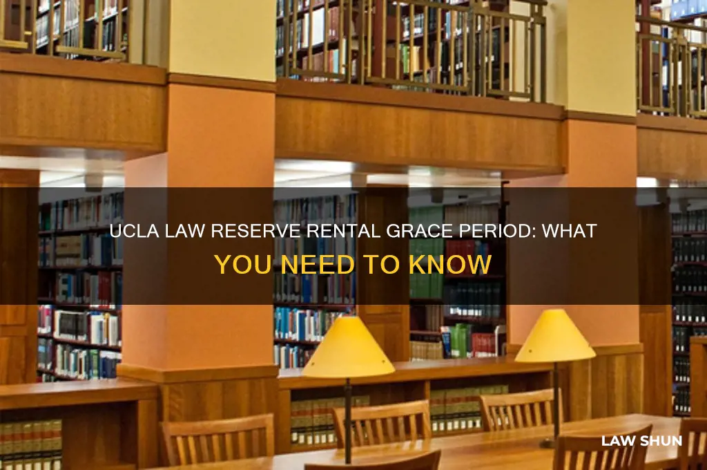 Ucla Law Reserve Rental Grace Period: What You Need To Know | LawShun