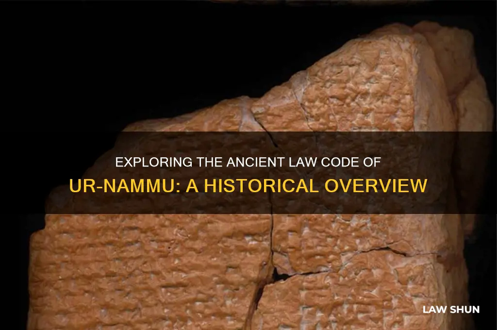 Exploring The Ancient Law Code Of Ur-Nammu: A Historical Overview | LawShun