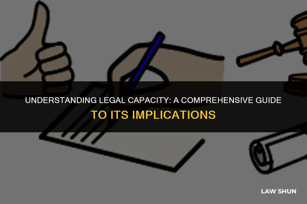 Understanding Legal Capacity: A Comprehensive Guide To Its Implications ...