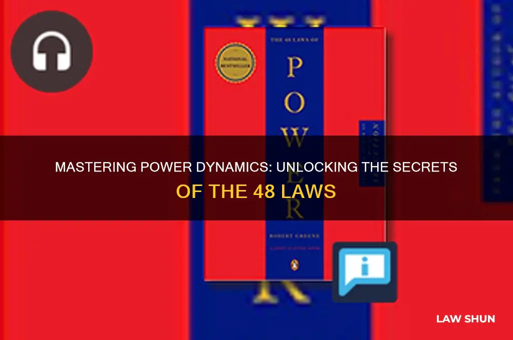 Mastering Power Dynamics: Unlocking The Secrets Of The 48 Laws | LawShun