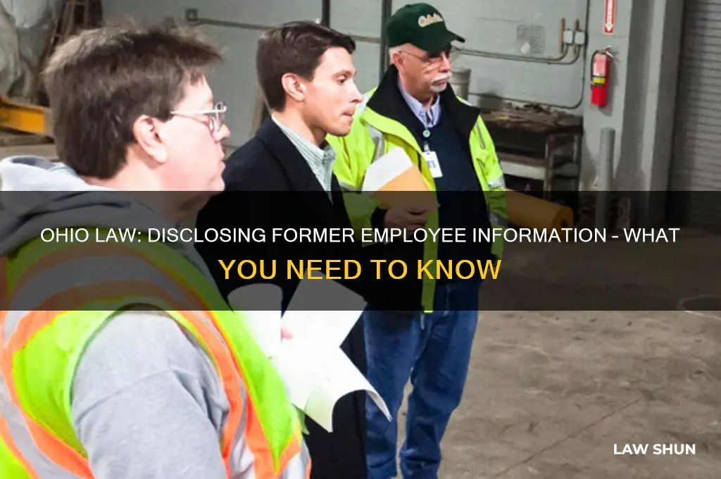 Ohio Law: Disclosing Former Employee Information – What You Need To ...
