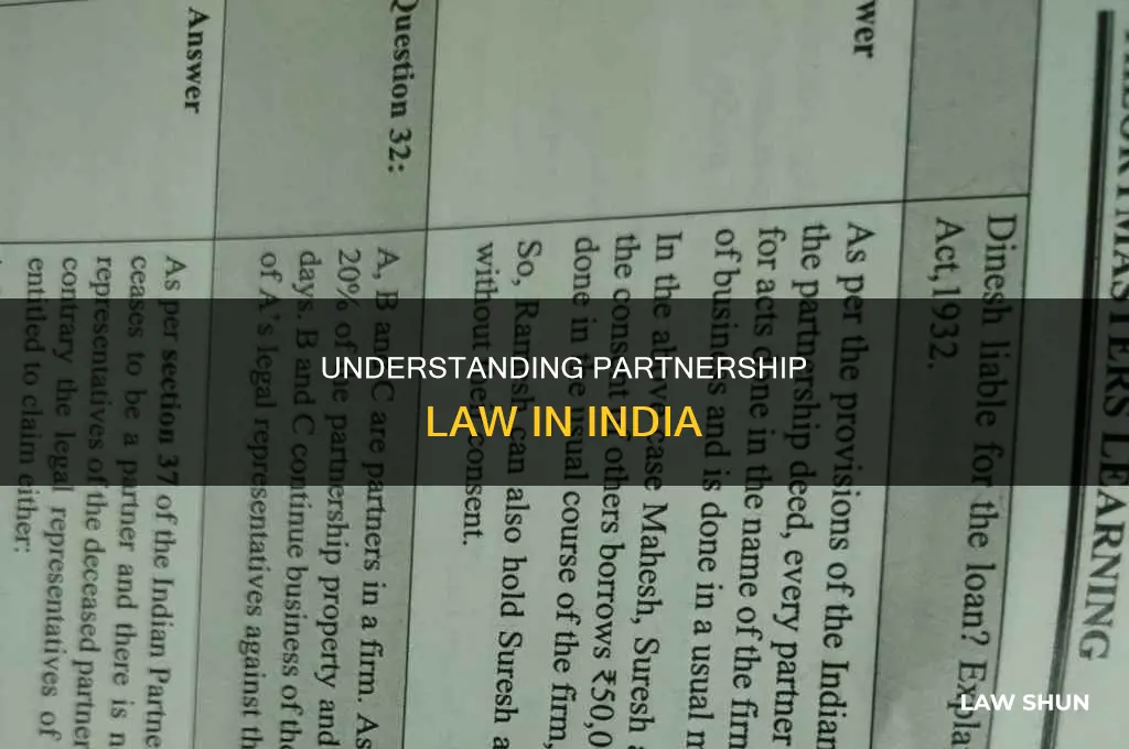 Understanding Partnership Law In India | LawShun