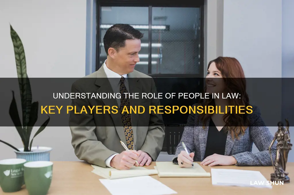Understanding The Role Of People In Law: Key Players And ...
