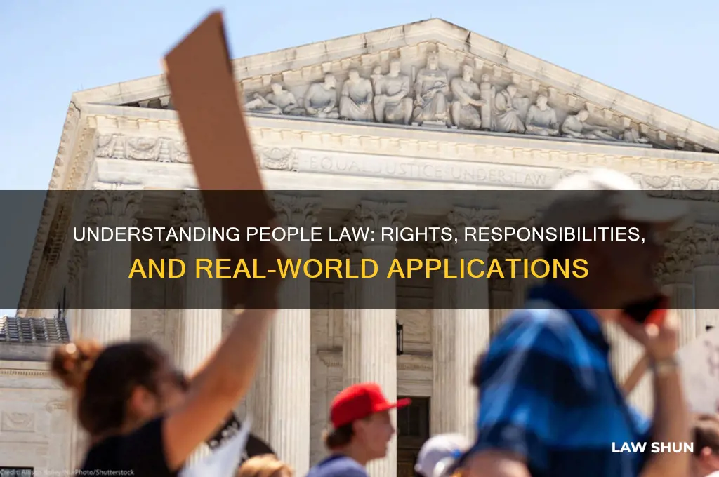 Understanding People Law: Rights, Responsibilities, And Real-World ...