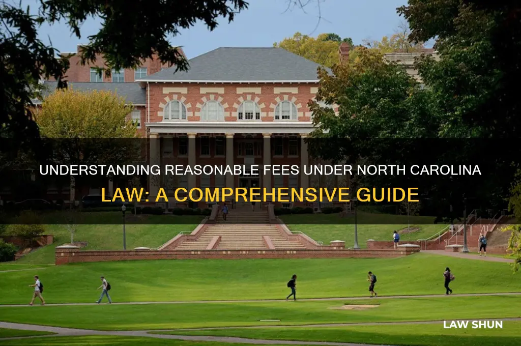 Understanding Reasonable Fees Under North Carolina Law: A Comprehensive ...