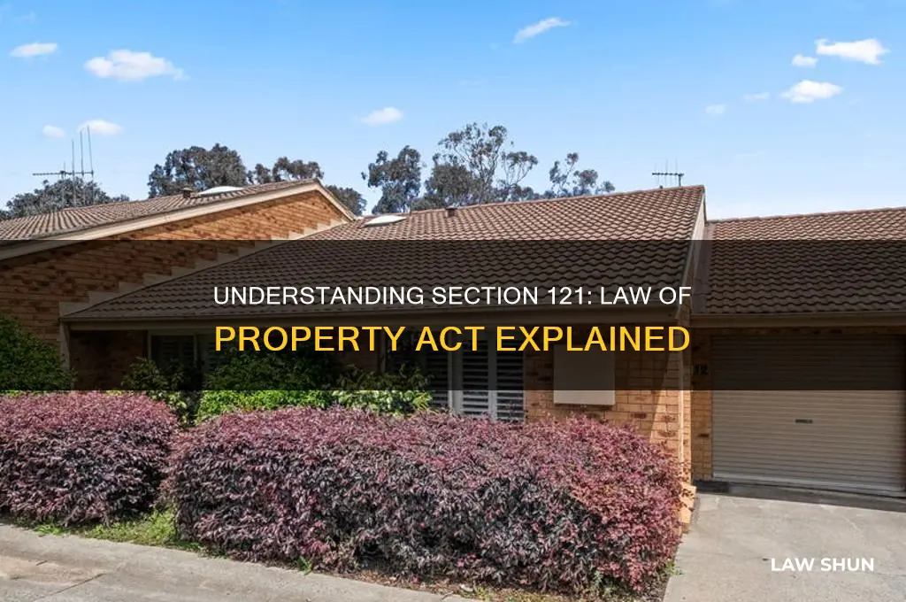 Understanding Section 121: Law Of Property Act Explained | LawShun