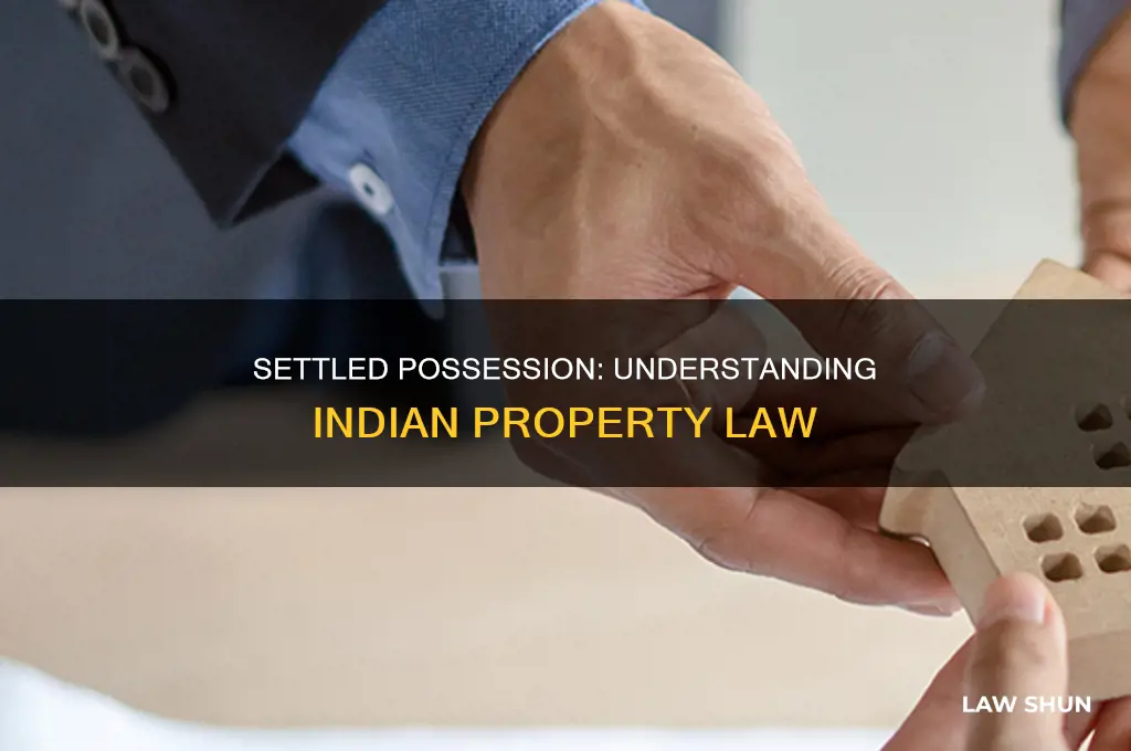 Settled Possession: Understanding Indian Property Law | LawShun
