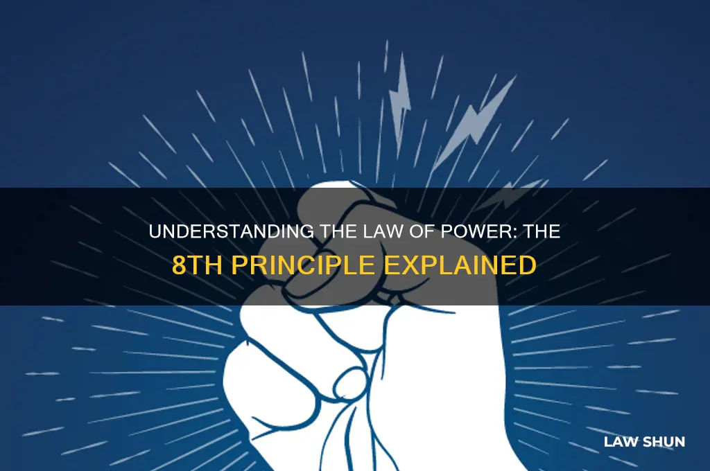 Understanding The Law Of Power: The 8Th Principle Explained | LawShun