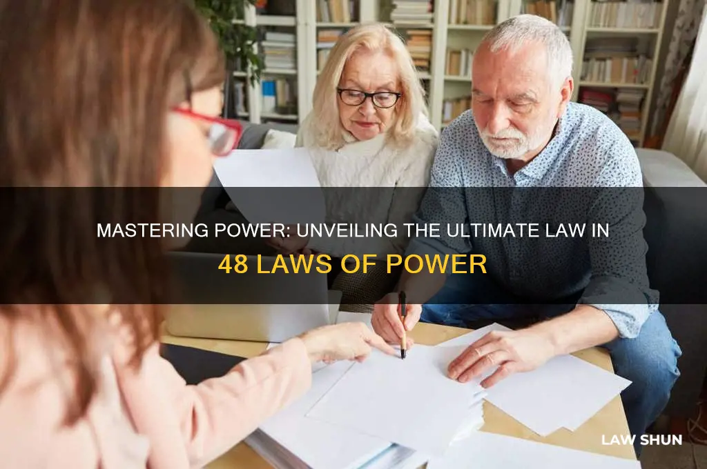 Mastering Power: Unveiling The Ultimate Law In 48 Laws Of Power | LawShun