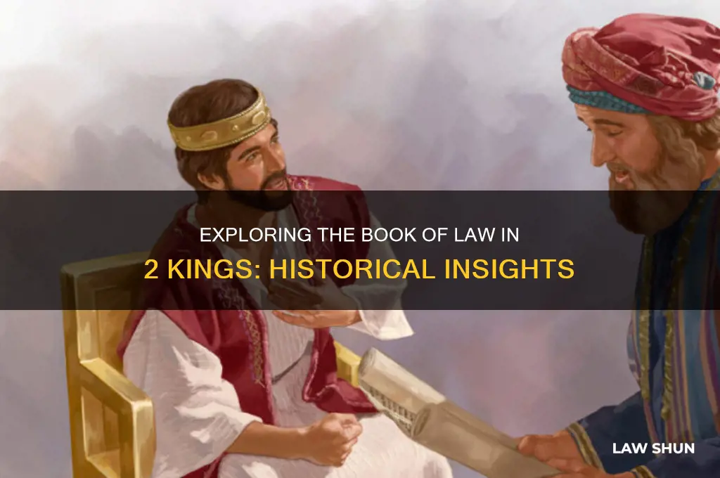 Exploring The Book Of Law In 2 Kings: Historical Insights | LawShun