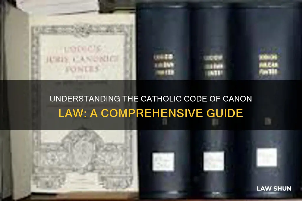 Understanding The Catholic Code Of Canon Law: A Comprehensive Guide ...