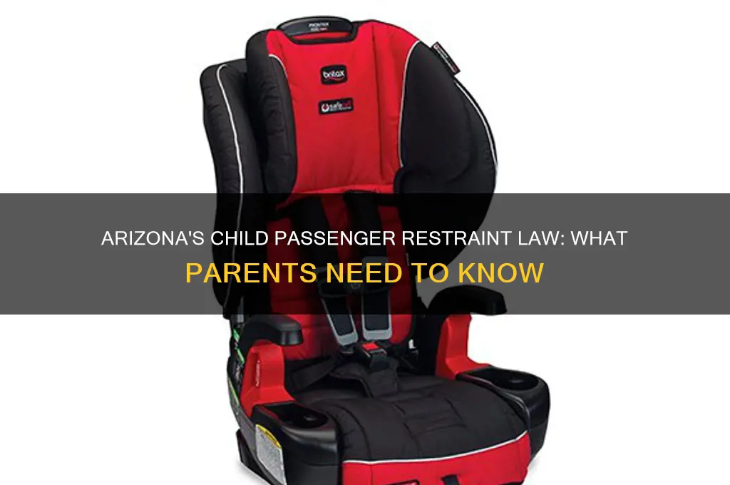 Arizona's Child Passenger Restraint Law: What Parents Need To Know ...