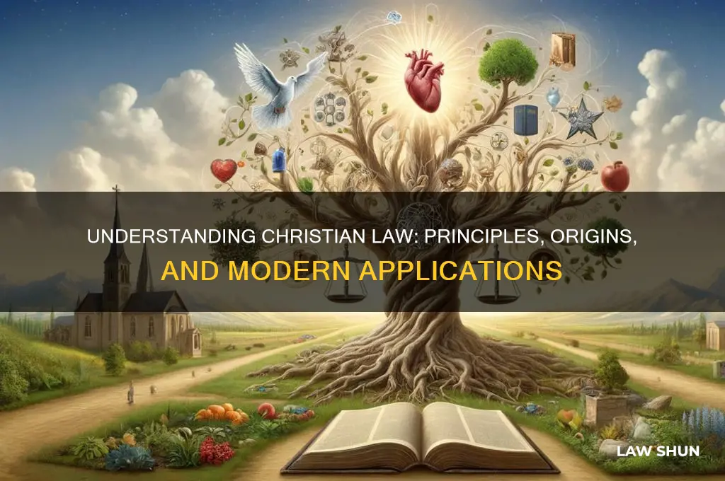 Understanding Christian Law: Principles, Origins, And Modern ...