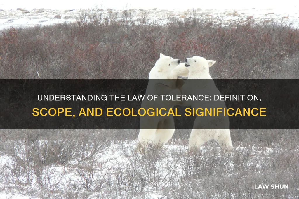 Understanding The Law Of Tolerance: Definition, Scope, And Ecological ...