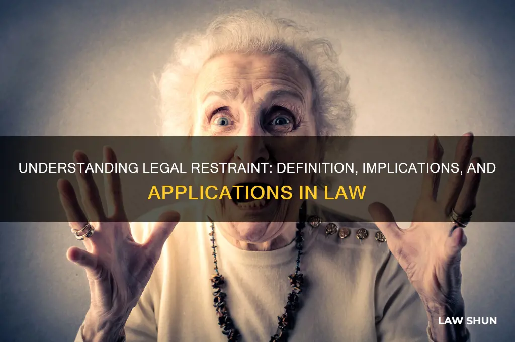 Understanding Legal Restraint: Definition, Implications, And ...