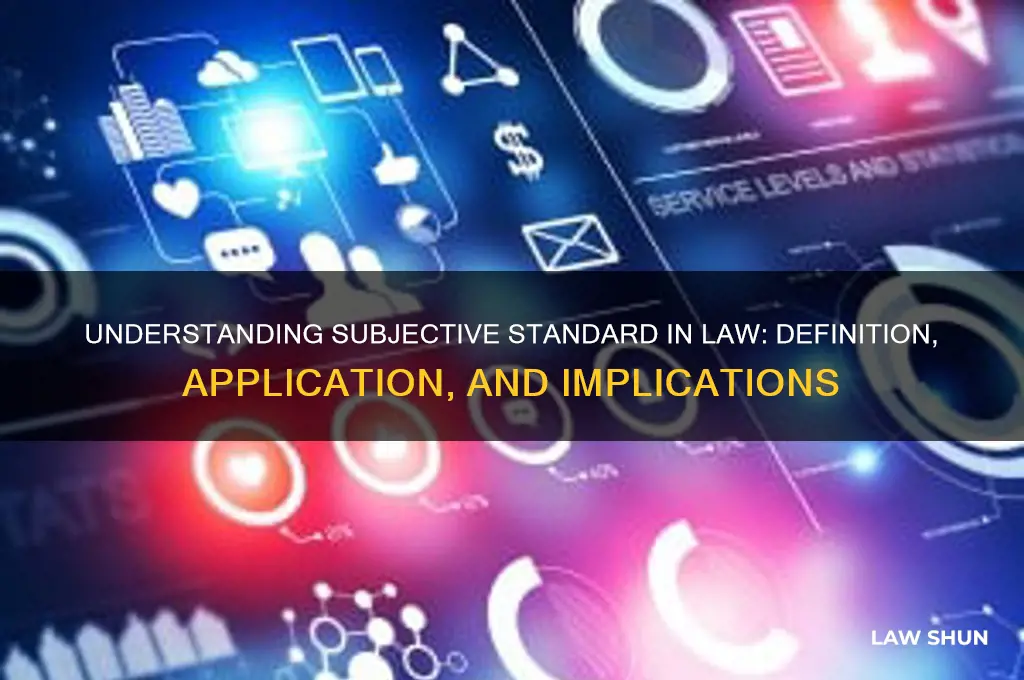 Understanding Subjective Standard In Law: Definition, Application, And ...