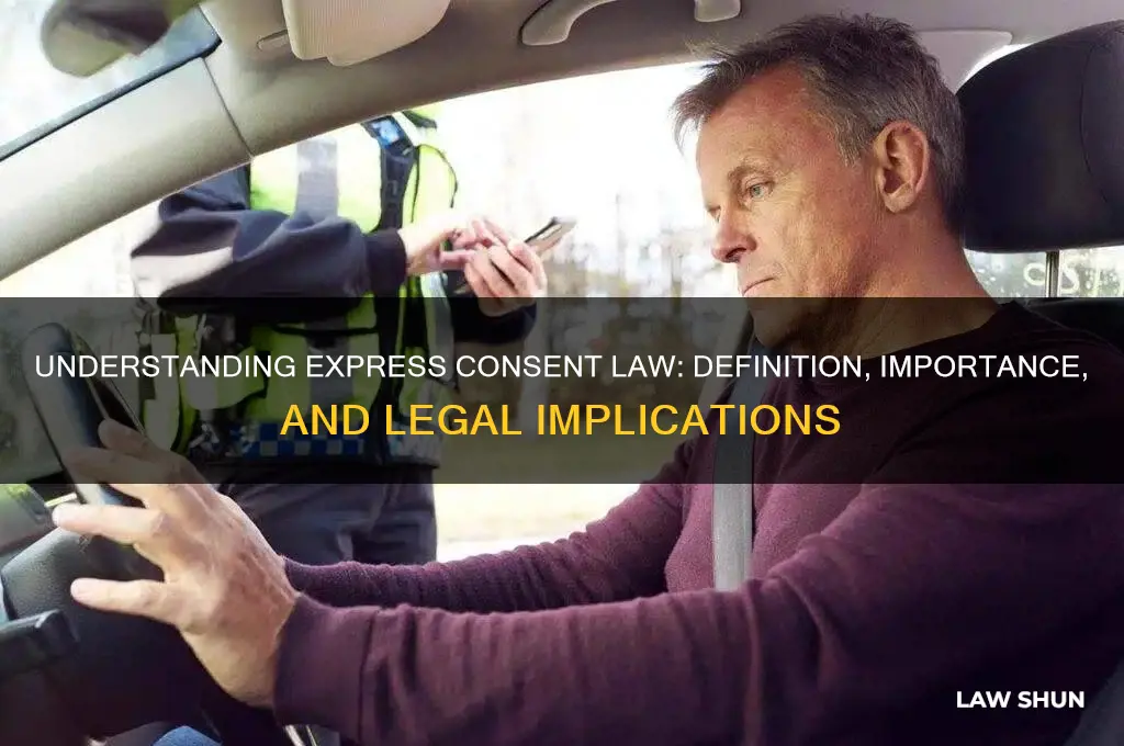 Understanding Express Consent Law: Definition, Importance, And Legal ...