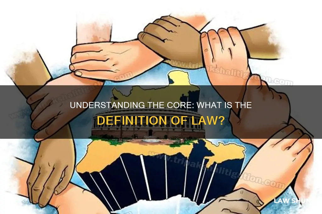 Understanding The Core: What Is The Definition Of Law? | LawShun