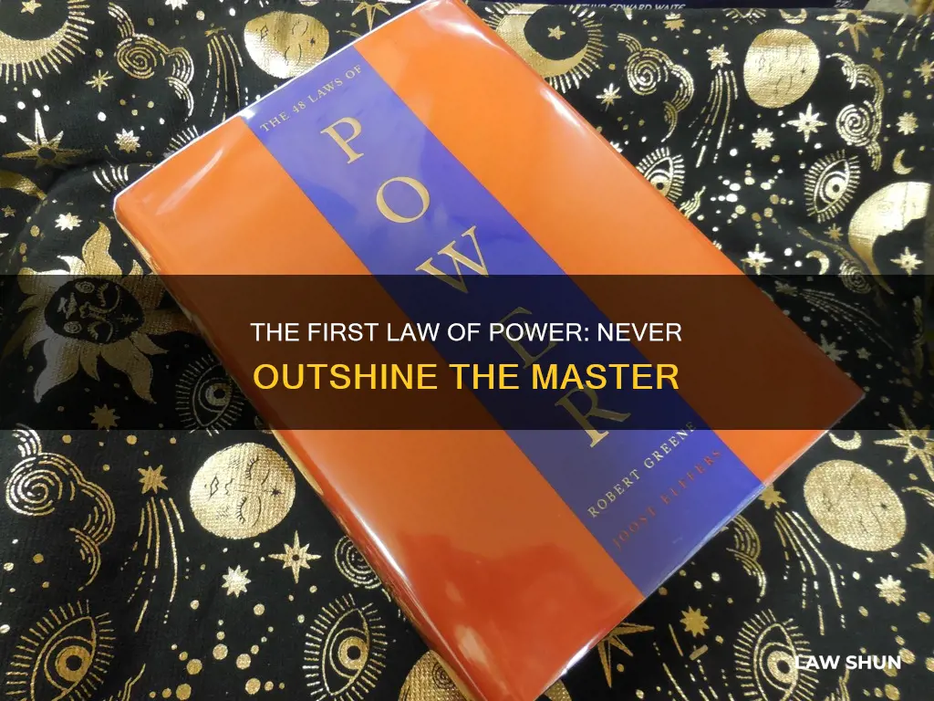 The First Law Of Power: Never Outshine The Master | LawShun