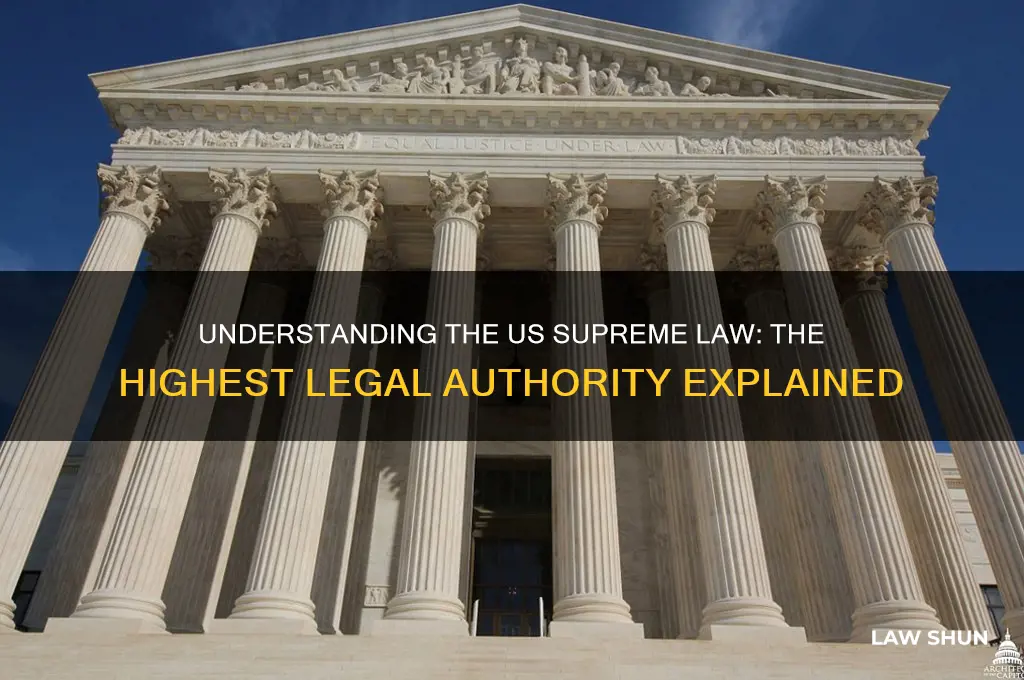 Understanding The Us Supreme Law: The Highest Legal Authority Explained ...
