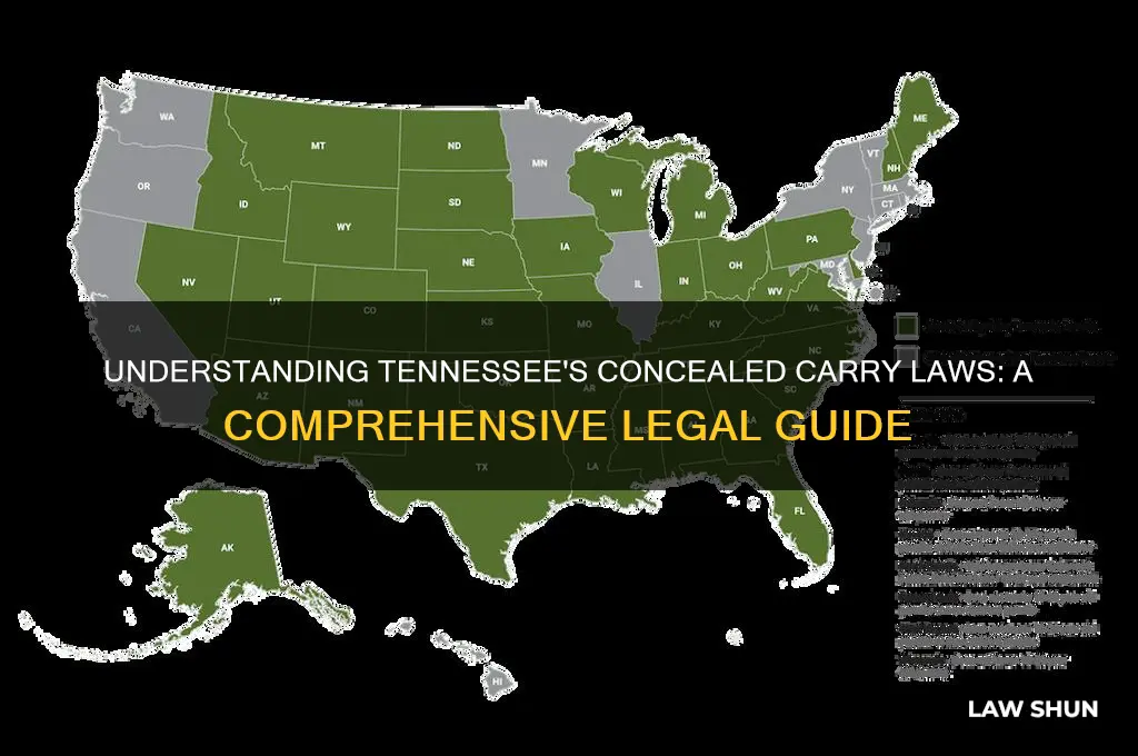 Understanding Tennessee's Concealed Carry Laws: A Comprehensive Legal ...