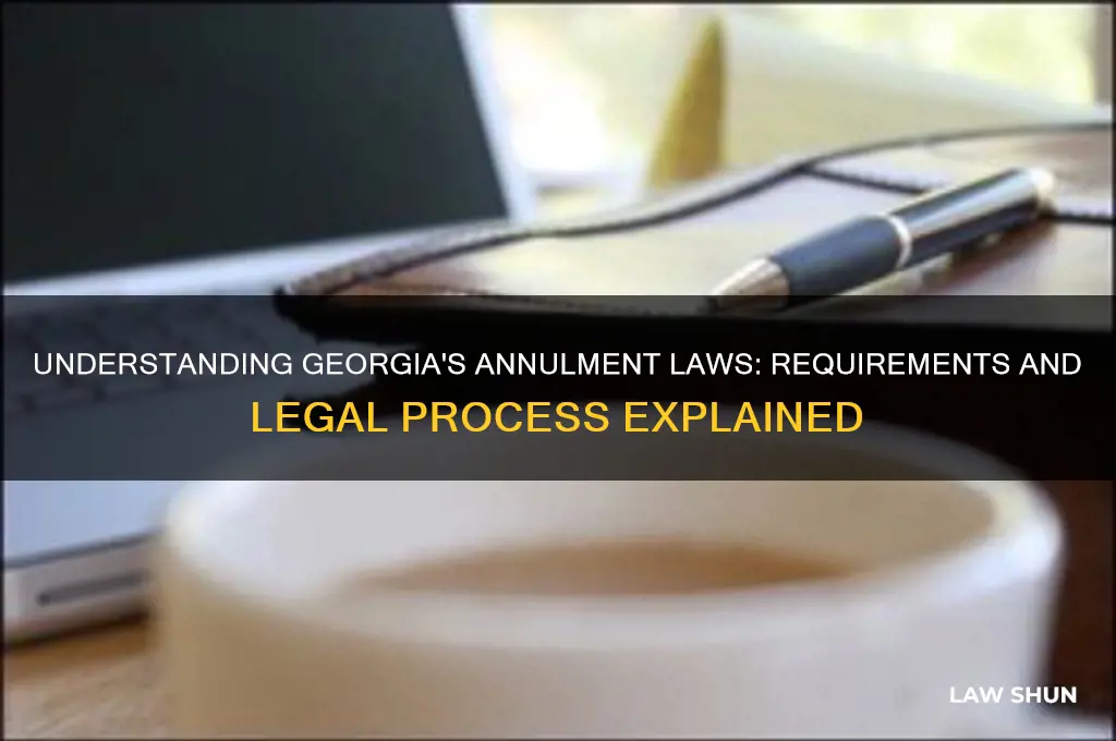 Understanding Georgia's Annulment Laws: Requirements And Legal Process ...